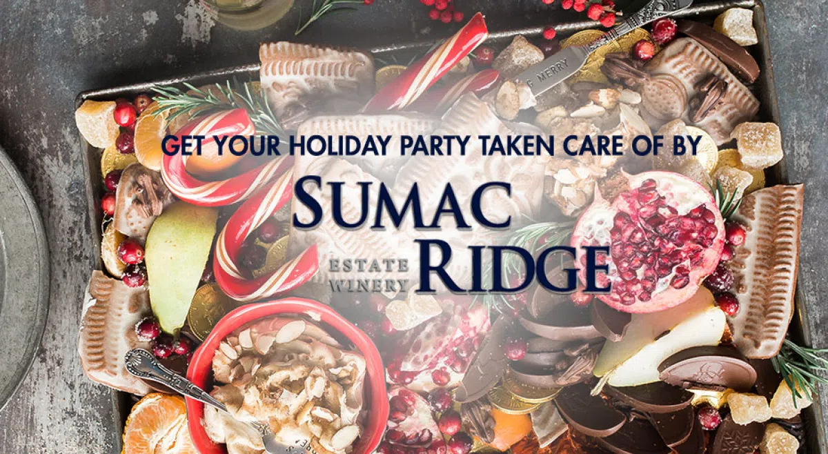 Win a Holiday Prize Pack from Sumac Ridge Estate Winery | 93.7 JR Country