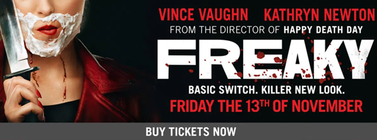 Enter to WIN tickets to see FREAKY at Landmark Cinemas! | Z95.3 ...