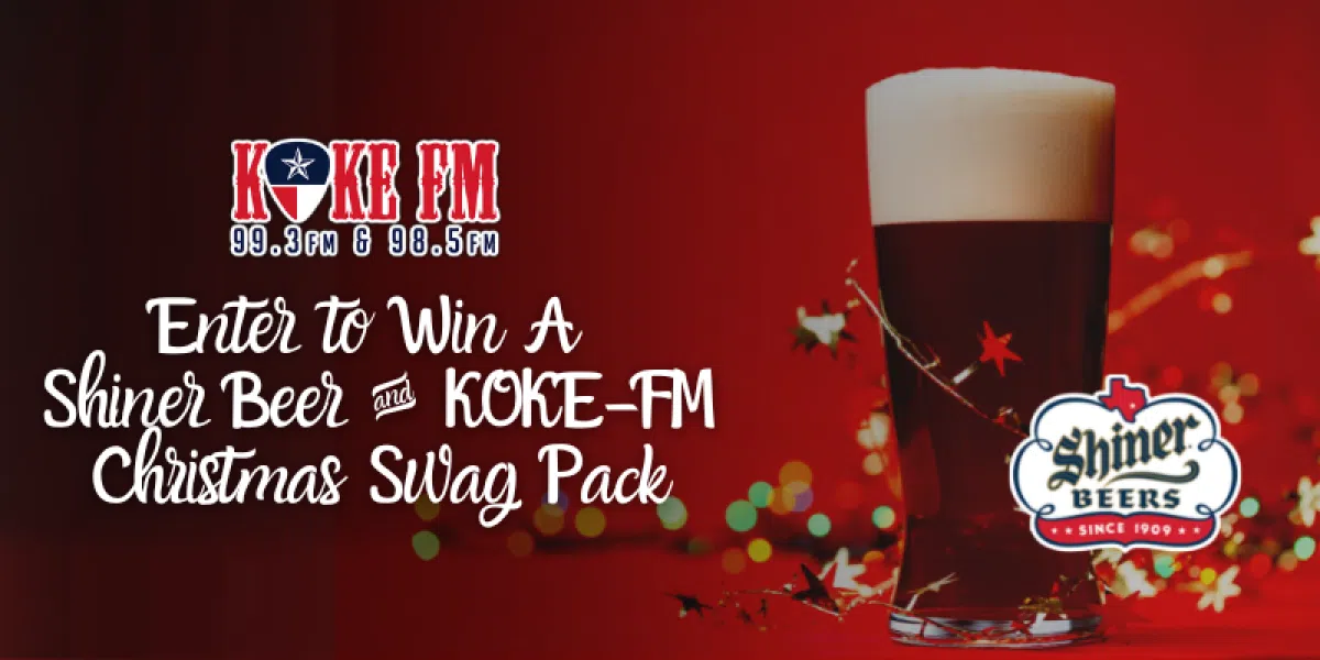 KOKE Christmas Caroling - Enter to Win a Shiner Beer Christmas Swag Pack | KOKE FM