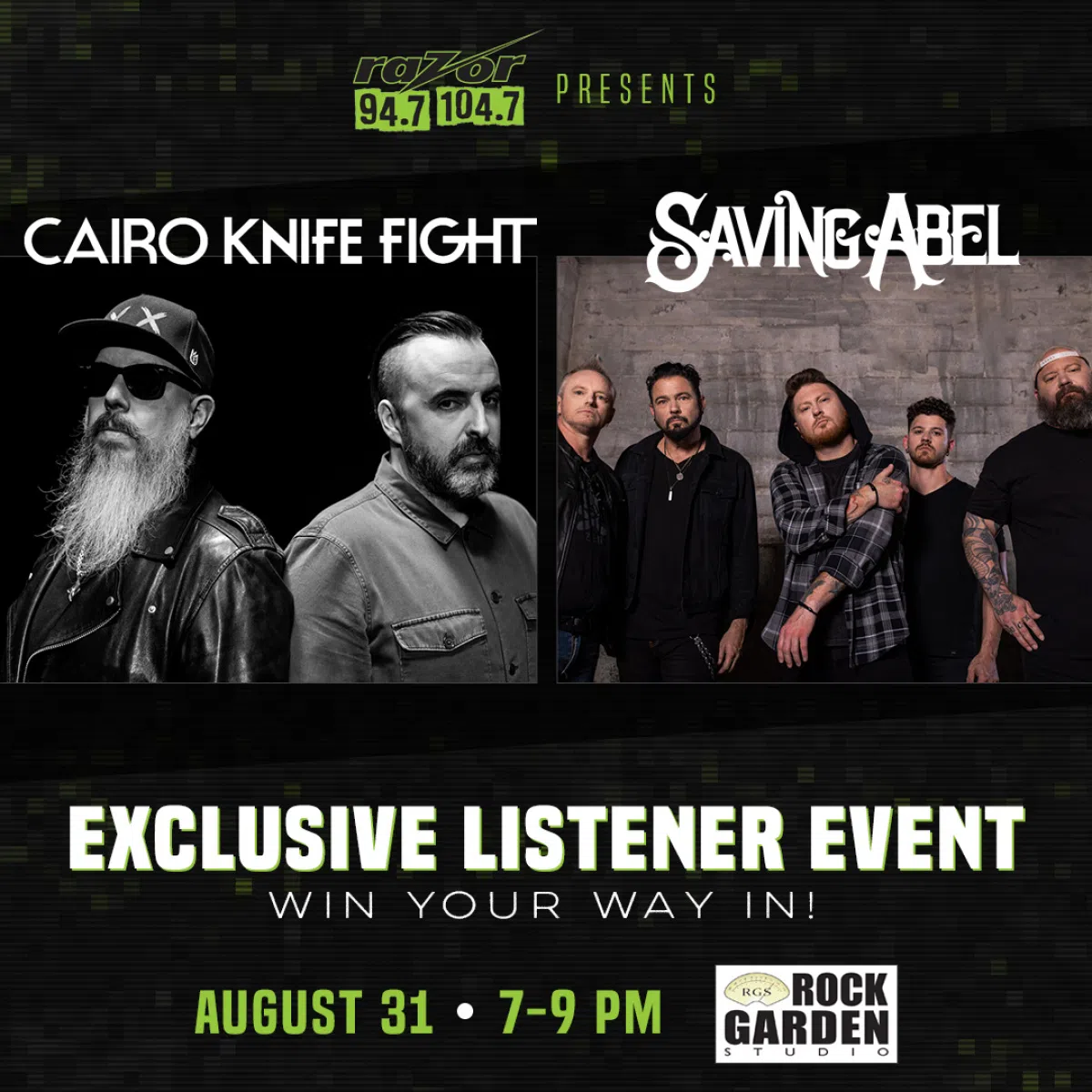 CONTEST: Cairo Knife Fight | Saving Abel at Rock Garden Studio | Razor ...