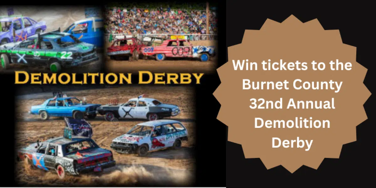Win tickets now to the Burnet County Rodeo Association Demolition Derby ...