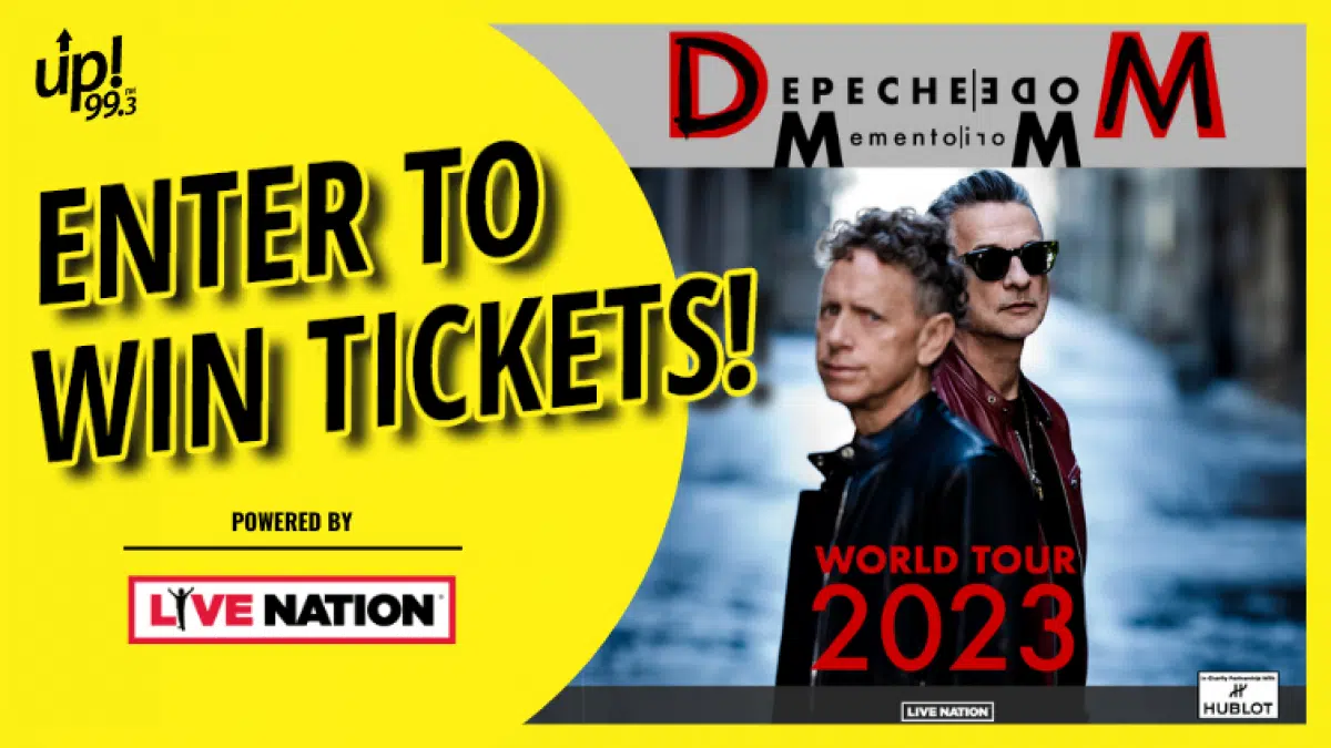 Win Tickets to Depeche Mode | up! 99.3