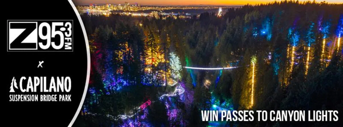 Z VIP EXCLUSIVE: Win Tickets to Canyon Lights! | Z95.3 - Vancouver's Best Mix