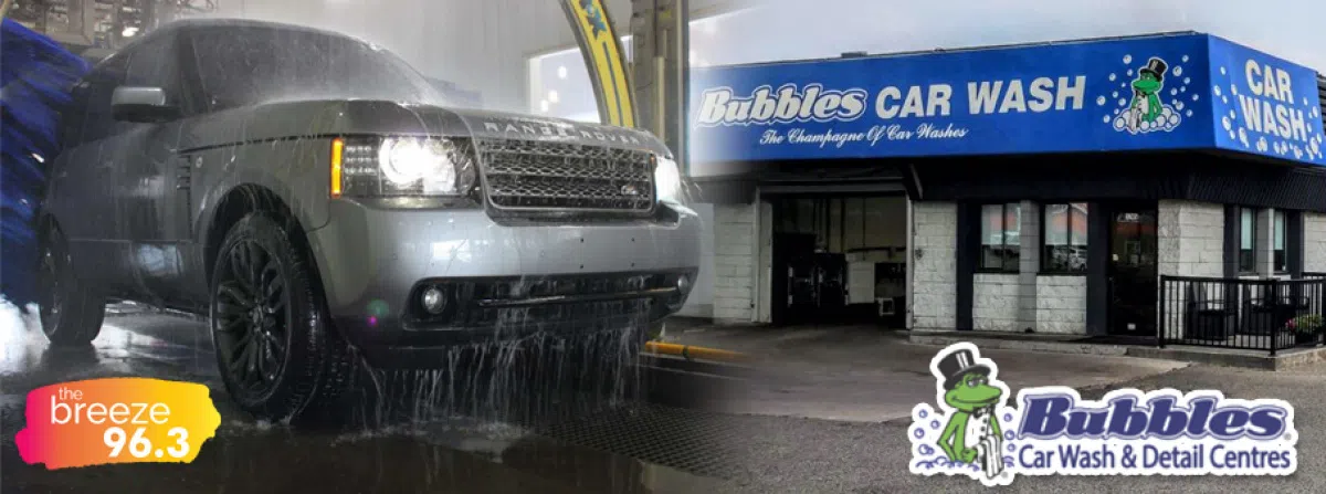 2024-01-15 Breeze Rewards: $50 Bubbles Car Wash Gift Card | 96.3 The Breeze