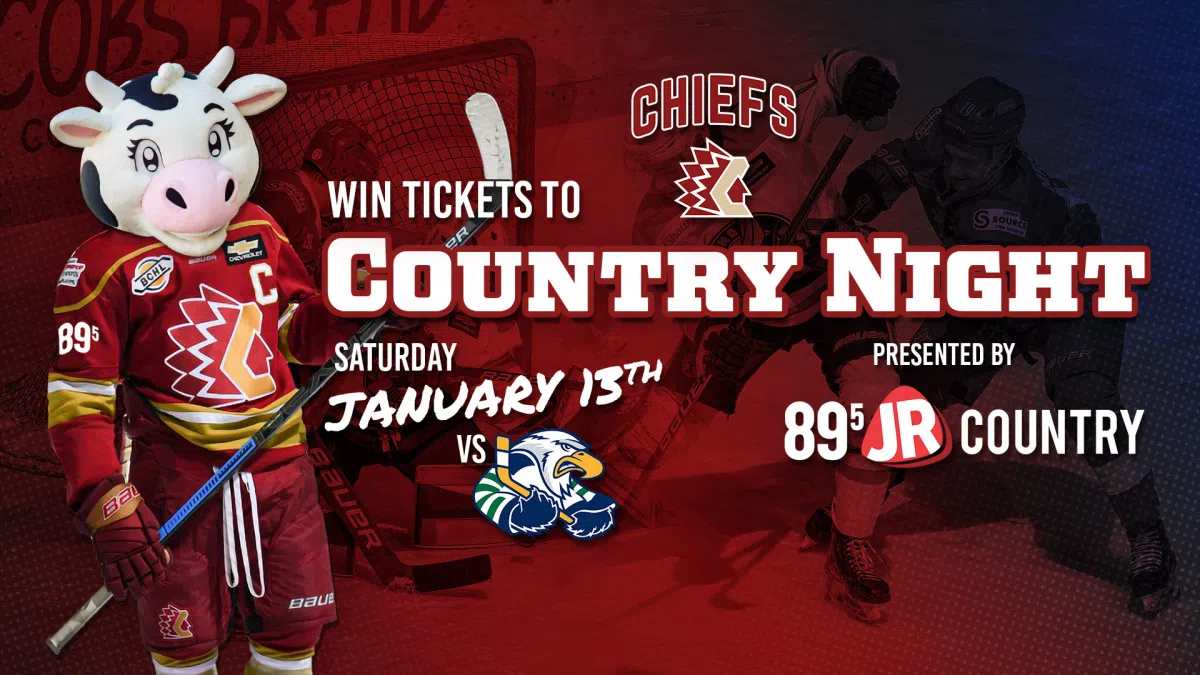Win Group Tickets for the Chilliwack Chiefs Country Night! | 89.5 JR ...