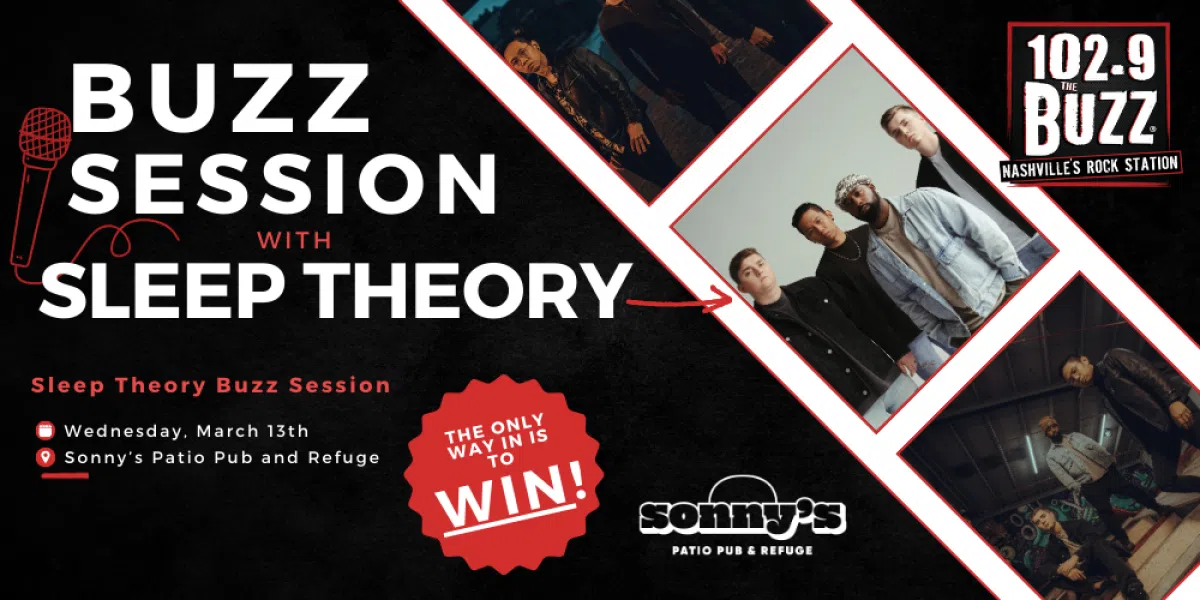 Sleep Theory Buzz Session | 102.9 The Buzz