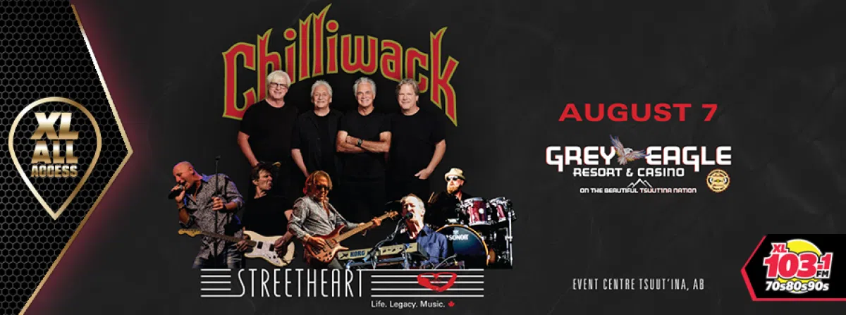 Win Tickets to Chilliwack & Streetheart | XL 103 Calgary