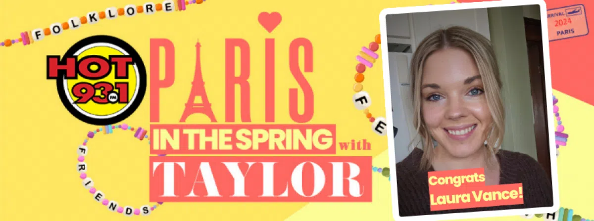Paris in the Spring with Taylor Swift | HOT 93.1