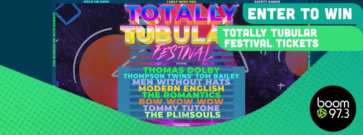 Win Tickets to the Totally Tubular Festival | boom 97.3 - 70s 80s 90s