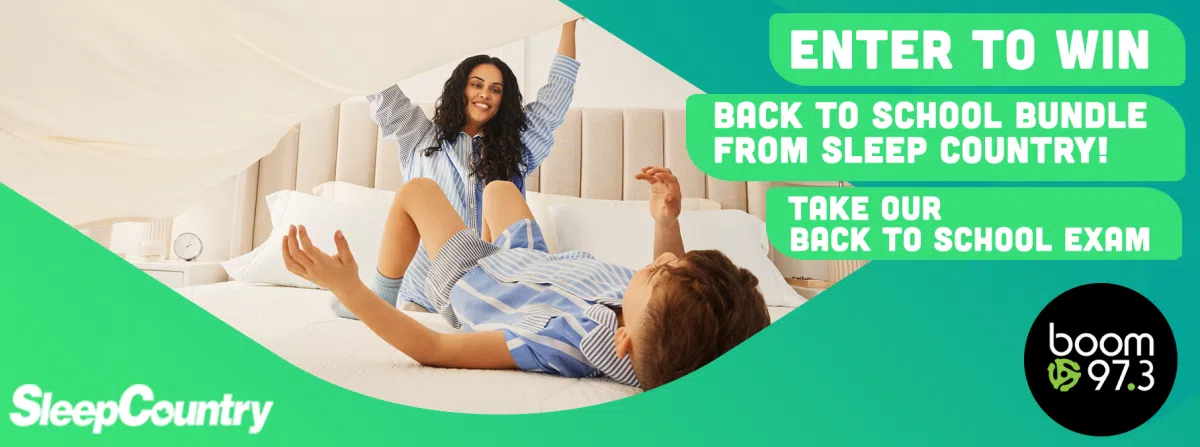 Back to School with boom 97.3 and Sleep Country | boom 97.3 - 70s 80s 90s