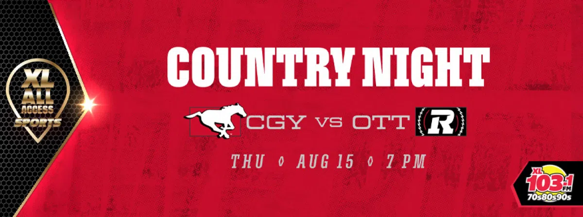 XL All Access Exclusive: Stampeders vs Redblacks | XL 103 Calgary