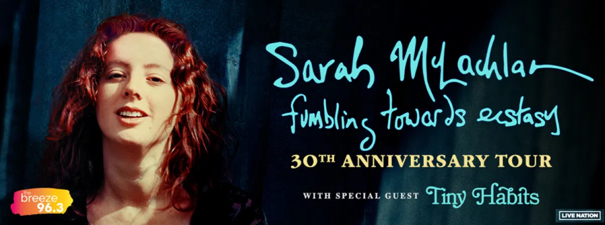 2024-10-21 Breeze Rewards: Sarah McLachlan | 96.3 The Breeze