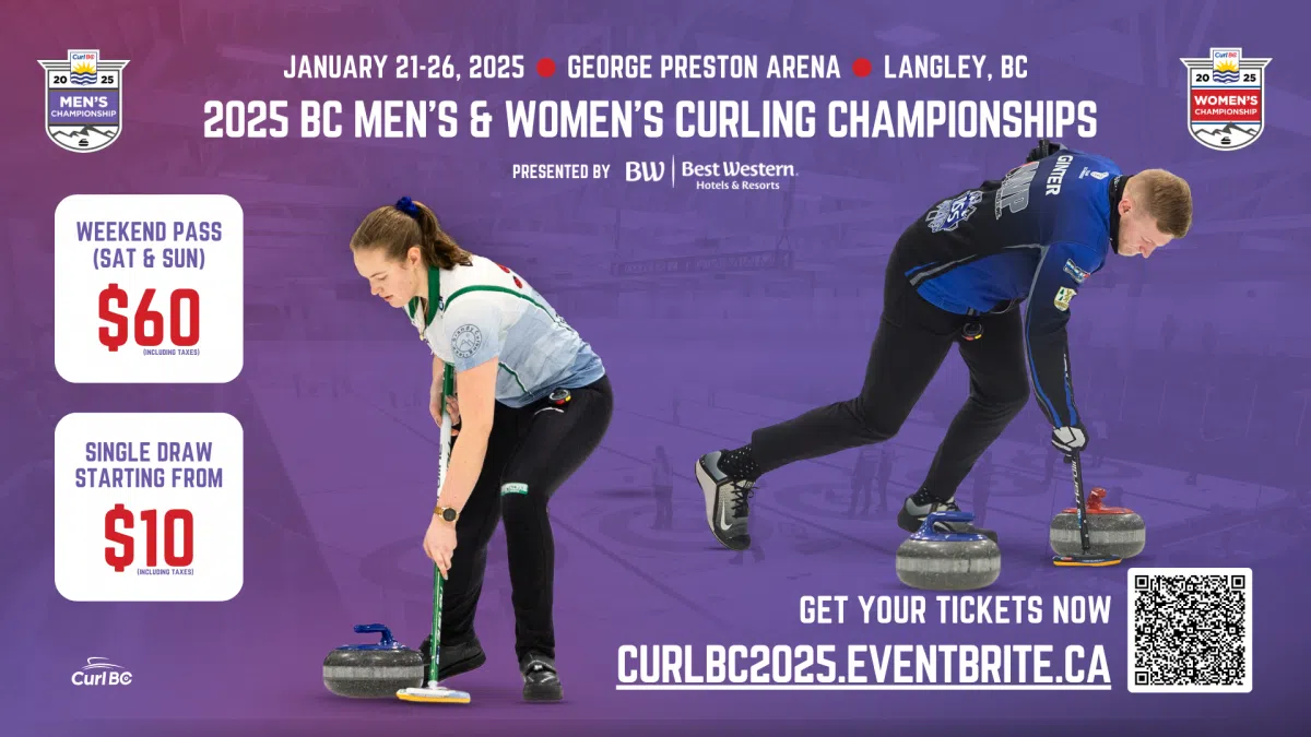 Win 4 tickets to the BC Curling Championships! | 93.7 JR Country