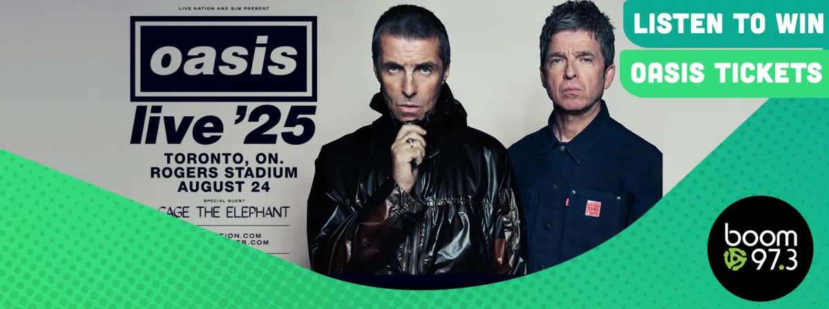 Win Tickets to the Oasis Reunion Tour in Toronto | boom 97.3 - 70s 80s 90s