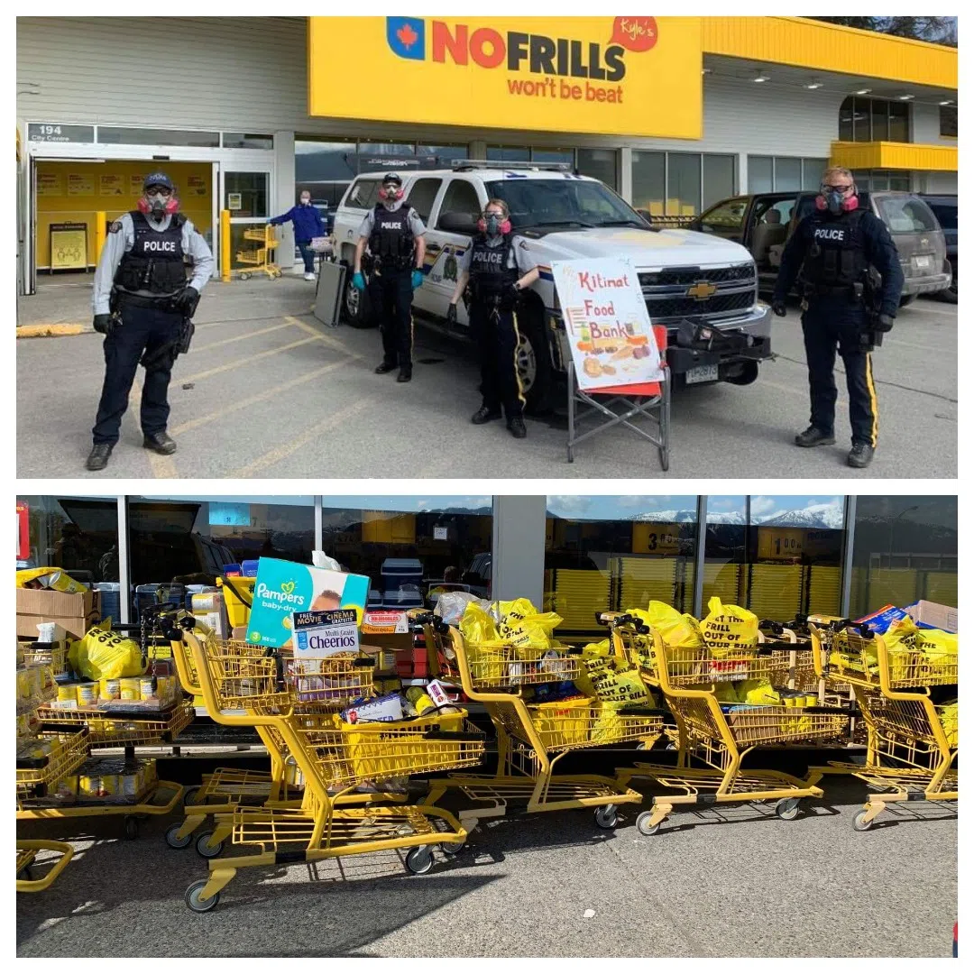 Kitimat RCMP host food drive | CFNR Network