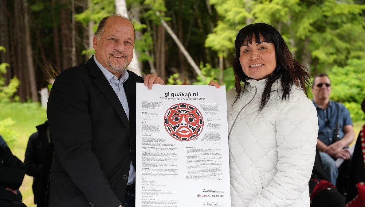 Kitimat and Haisla Nation celebrate Friendship Agreement | CFNR Network