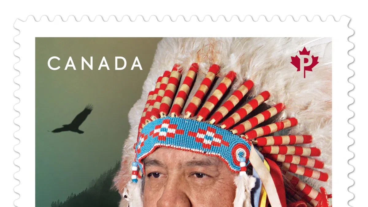 Canada Post Unveils Stamp Honoring Bruce Starlight, Elder and Language ...