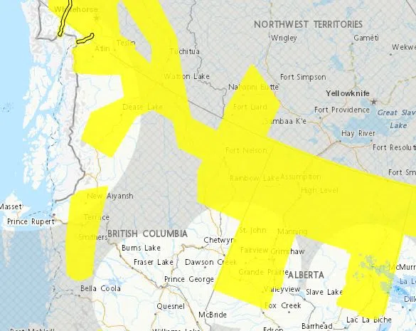 Extreme Cold Warnings Issued Across Northern B.C. and Southern Yukon ...