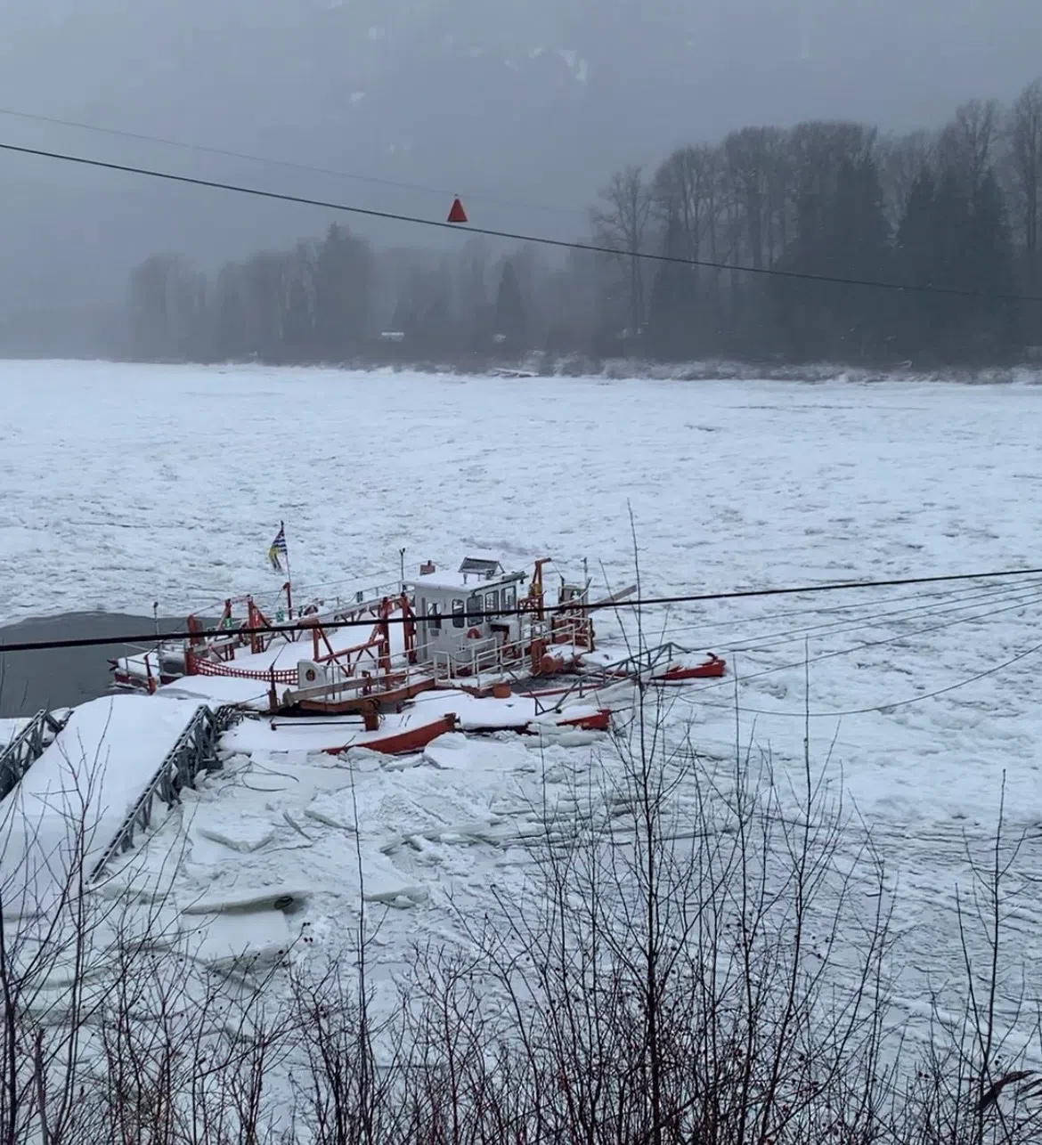 Update On Usk Ferry Shut Down After Becoming Trapped in Skeena River ...
