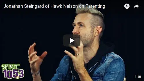 Jonathan Steingard from Hawk Nelson on Parenting | SPIRIT 105.3