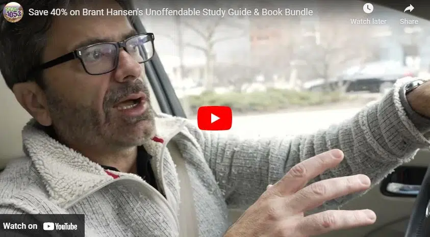Save 40% on Brant’s Unoffendable Study Guide & Book Bundle! | SPIRIT 105.3