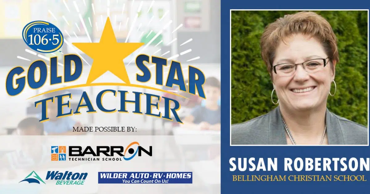 Gold Star Teacher 2022: Susan Robertson | PRAISE 106.5