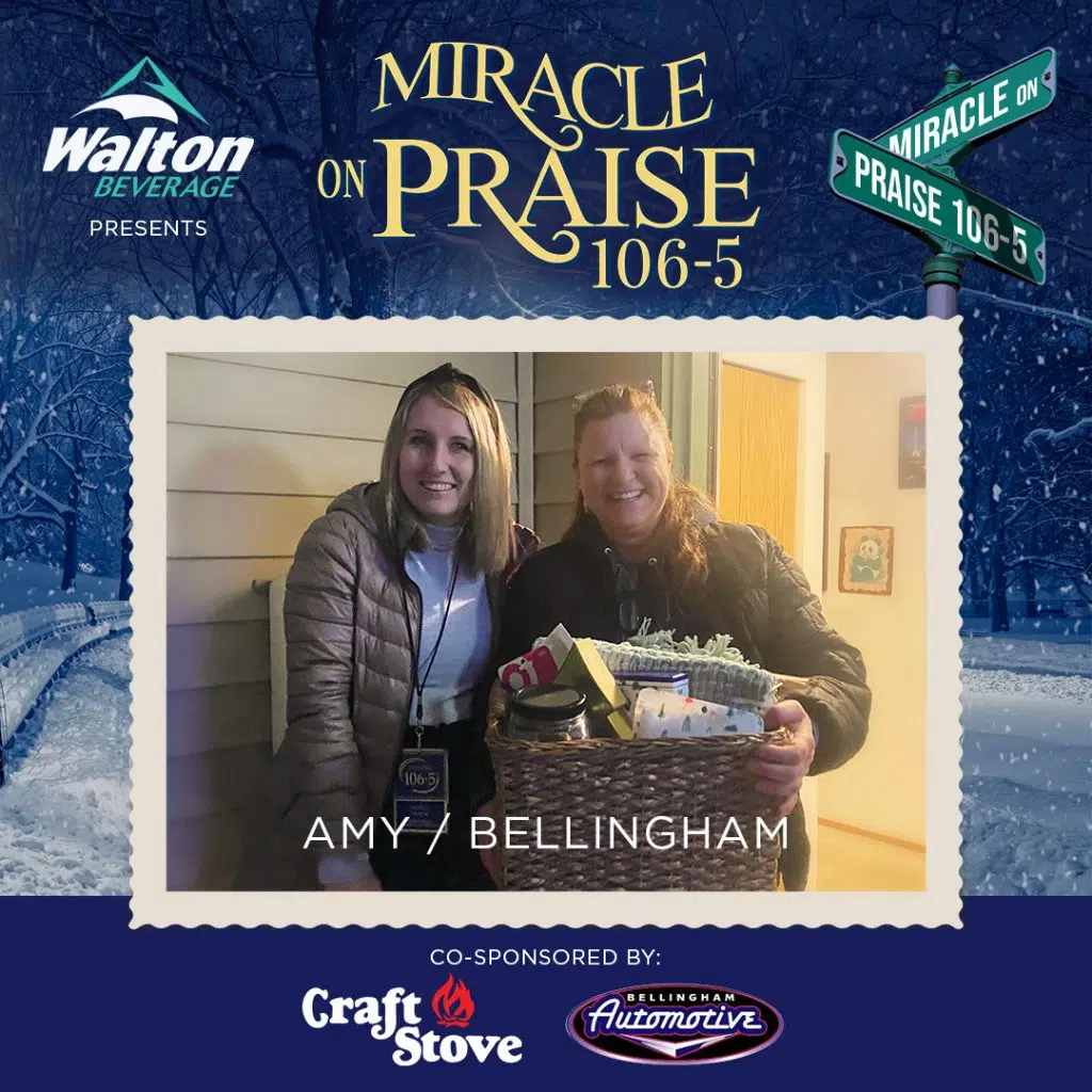 Miracle On PRAISE 106.5 Winner: Amy | PRAISE 106.5