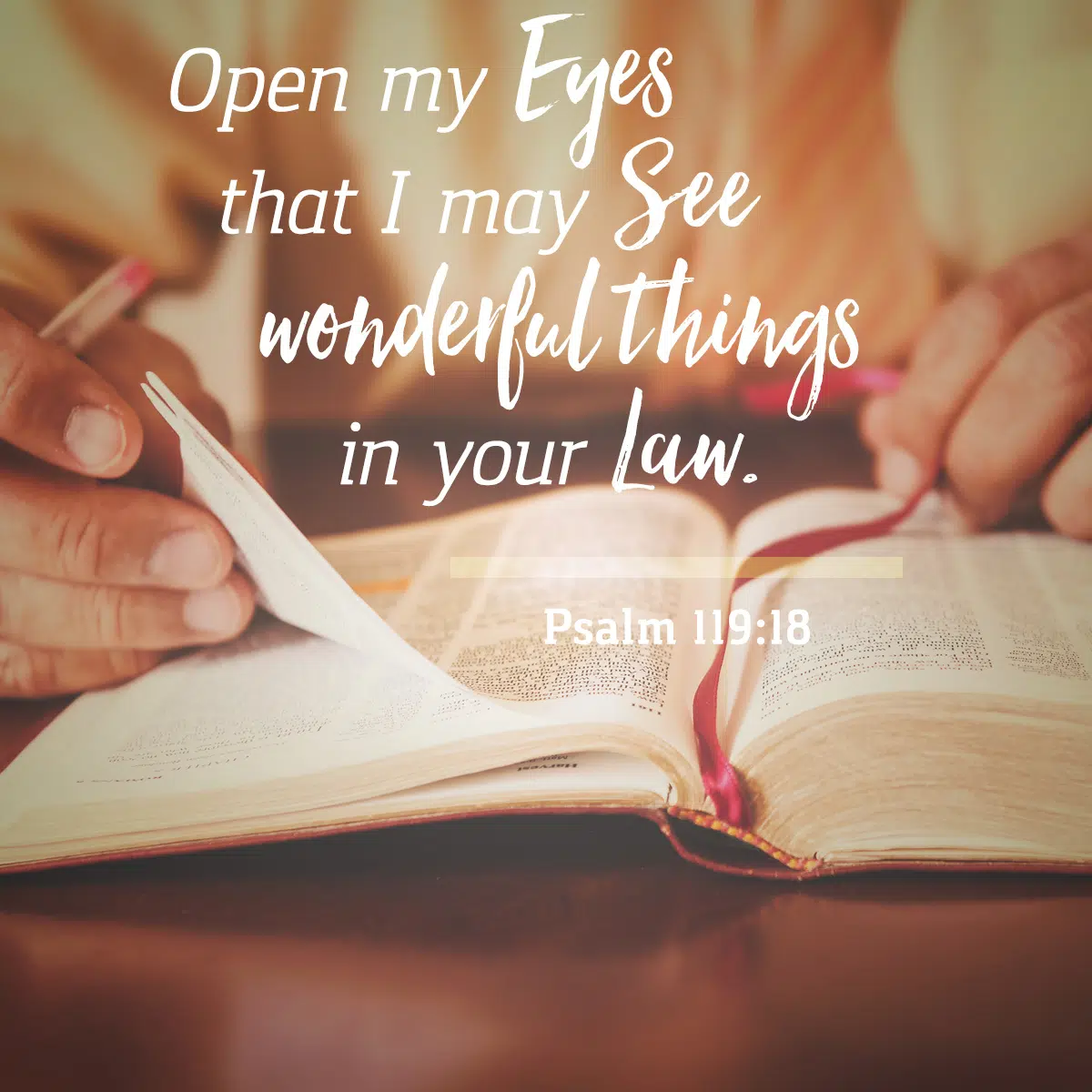 Psalm 119 18 Daily Verse KCIS 630
