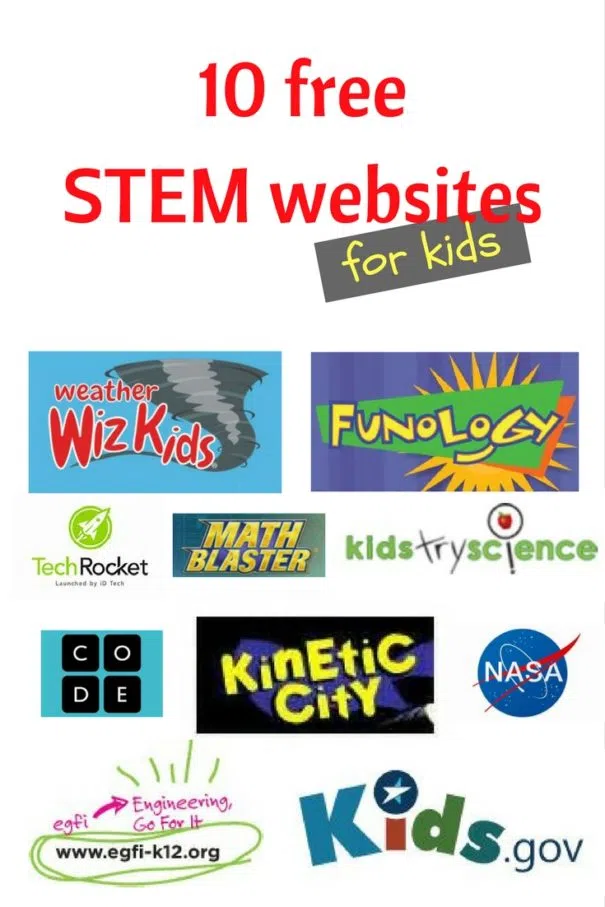 Ten Free STEM Websites for Kids | AllMomDoes