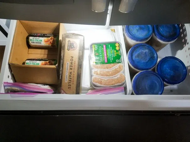 How to Organize a Drawer Freezer | AllMomDoes