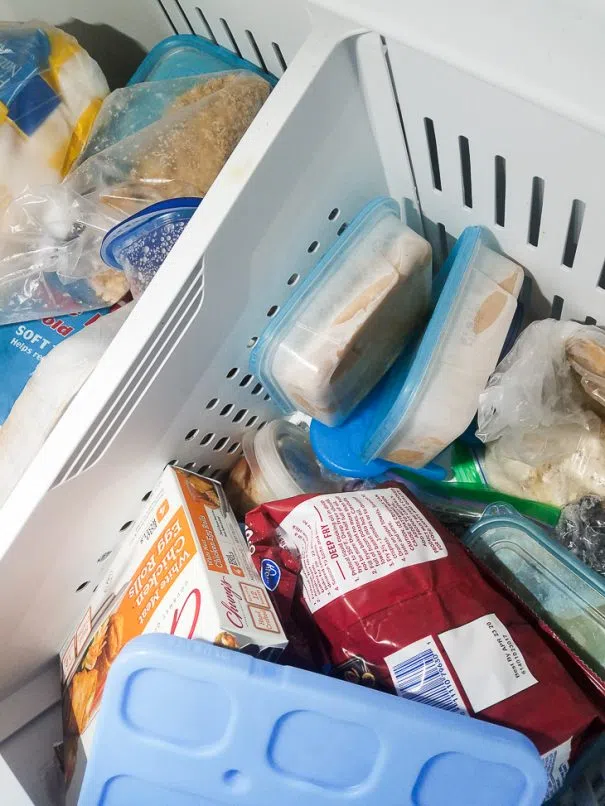 How to Organize a Drawer Freezer | AllMomDoes