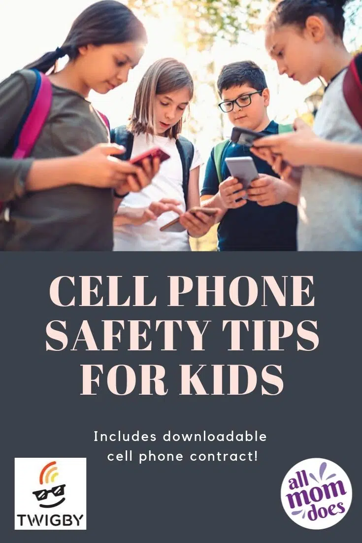Cell Phone Safety Tips for Kids (with Kids’ Cell Phone Contract ...