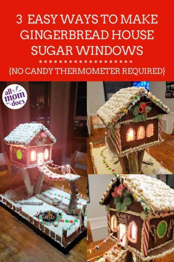 3 Ways to Make Gingerbread House Windows – No Candy Thermometer ...