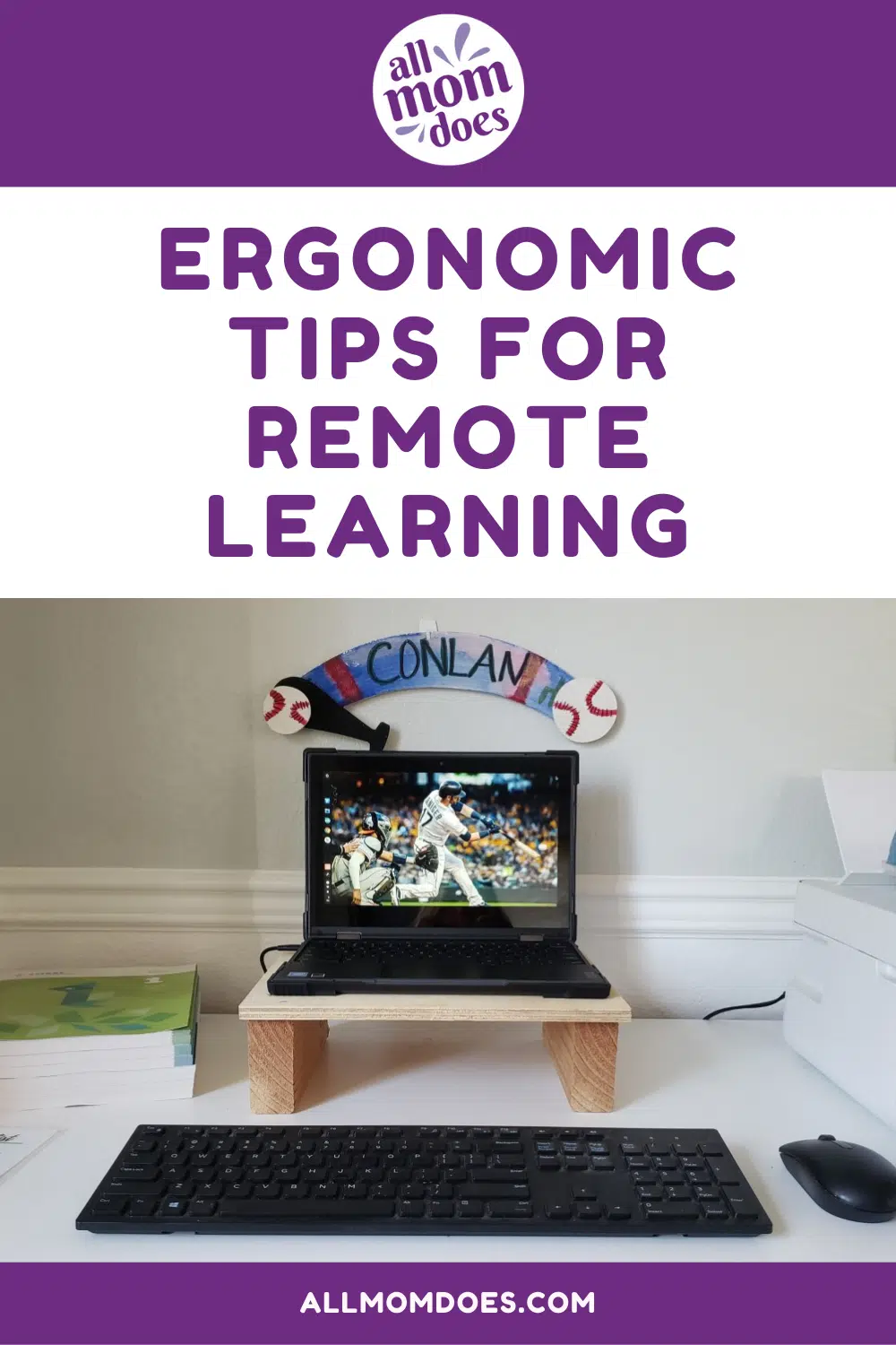 Ergonomics & More: The Best Tips for Remote Learning | AllMomDoes