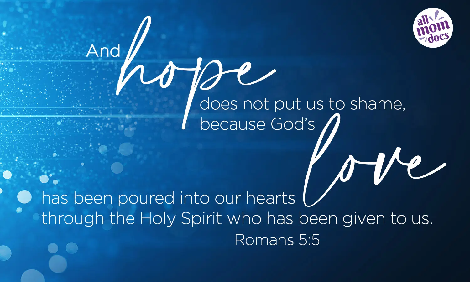 Bible Memory Verse + Coloring Page: Romans 5:5 | AllMomDoes