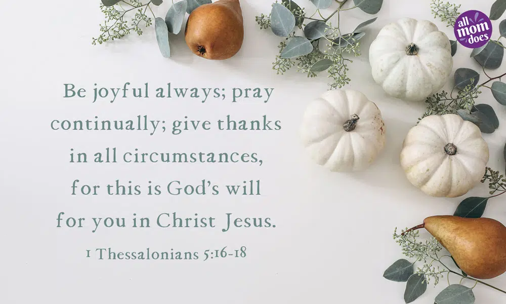 Bible Memory Verse + Coloring Page: 1 Thessalonians 5:16-18 | AllMomDoes