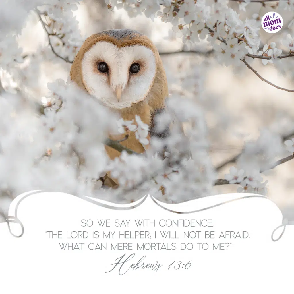 Bible Memory Verse + Coloring Page: Hebrews 13:6 | AllMomDoes