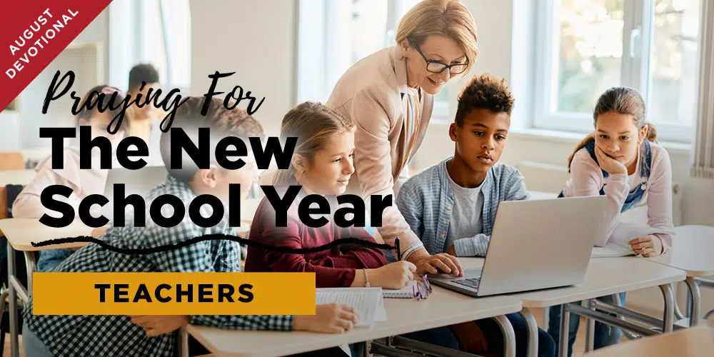 Back to School: Praying Over Teachers | AllMomDoes