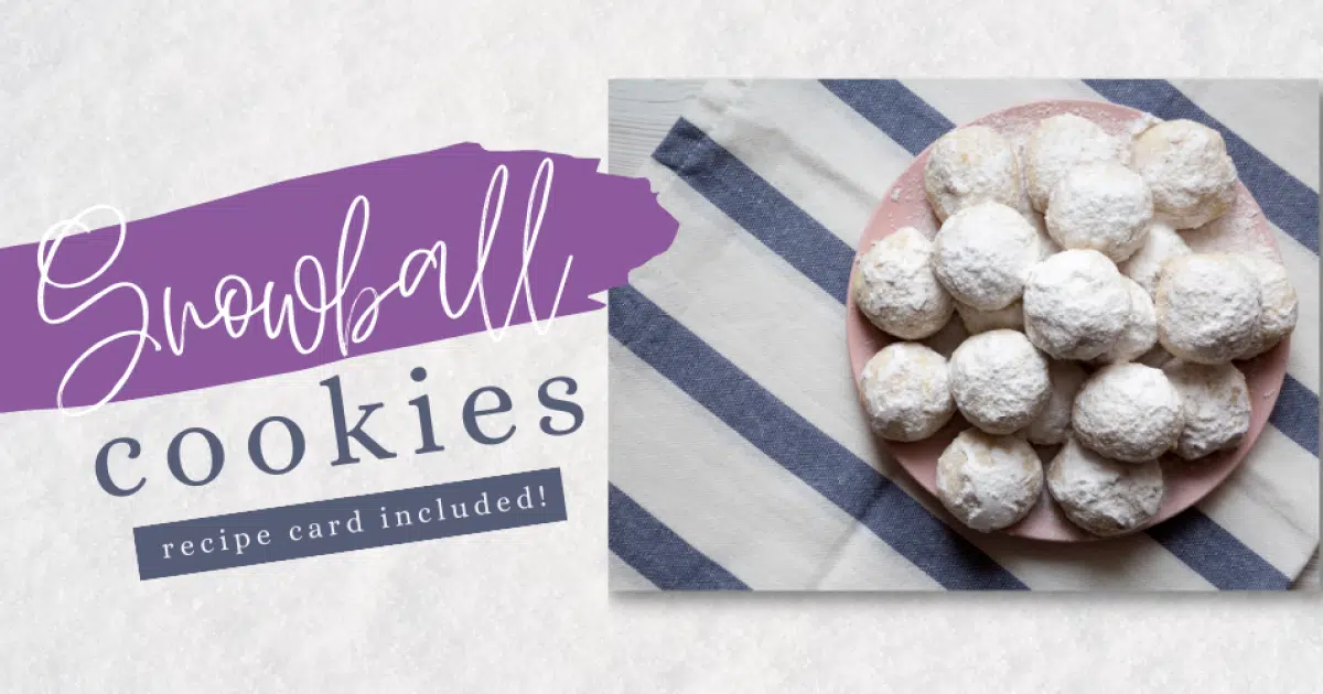 January Cookie of the Month: Snowball Cookies | AllMomDoes