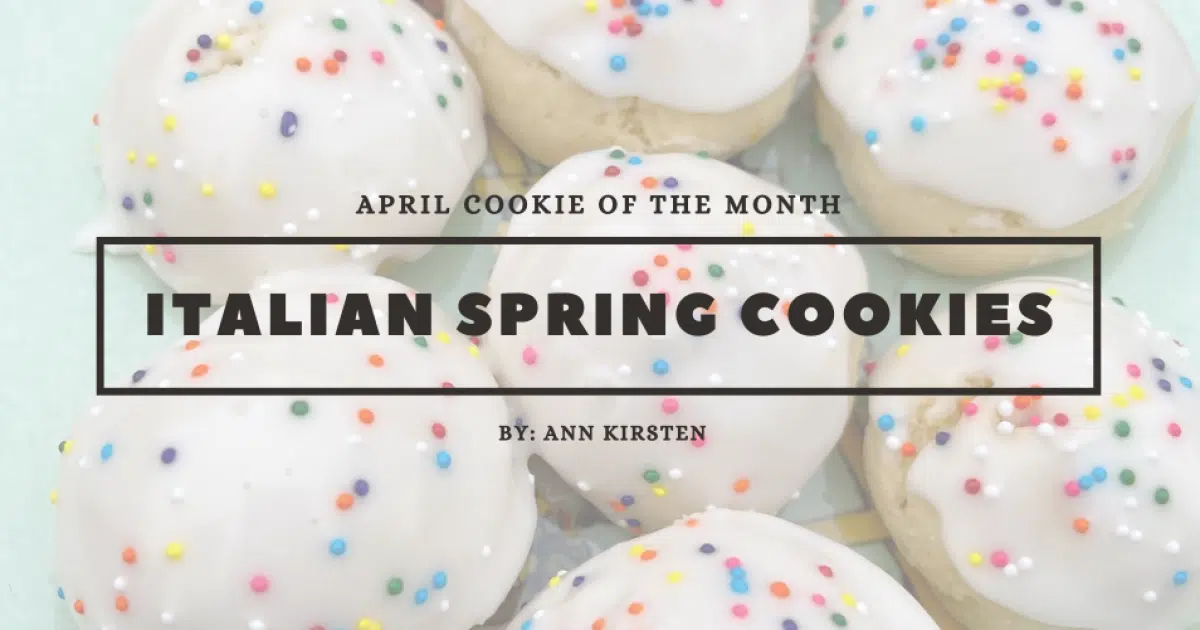 April Cookie of the Month: Italian Spring Cookies | AllMomDoes