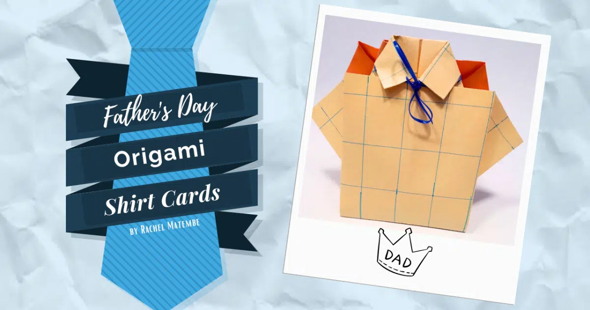 Father’s Day Origami Shirt Cards | AllMomDoes