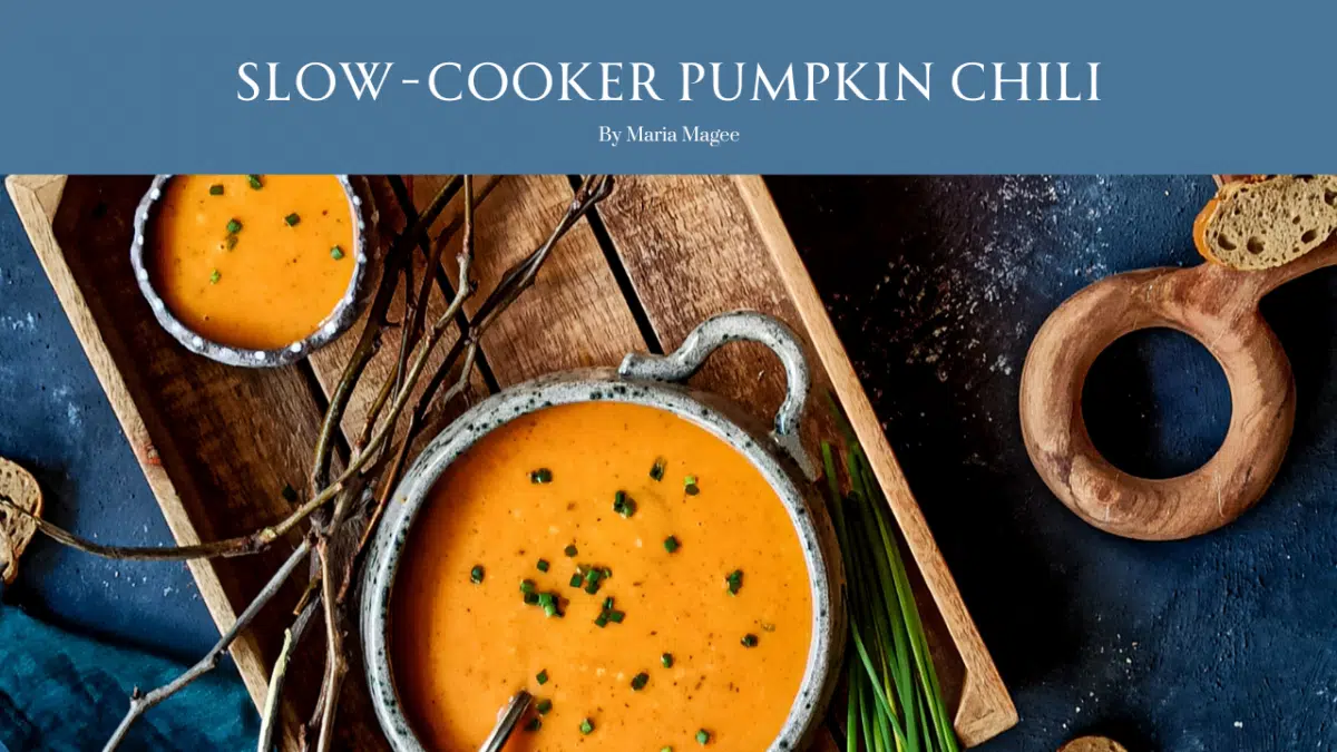 Slow-Cooker Pumpkin Chili | AllMomDoes