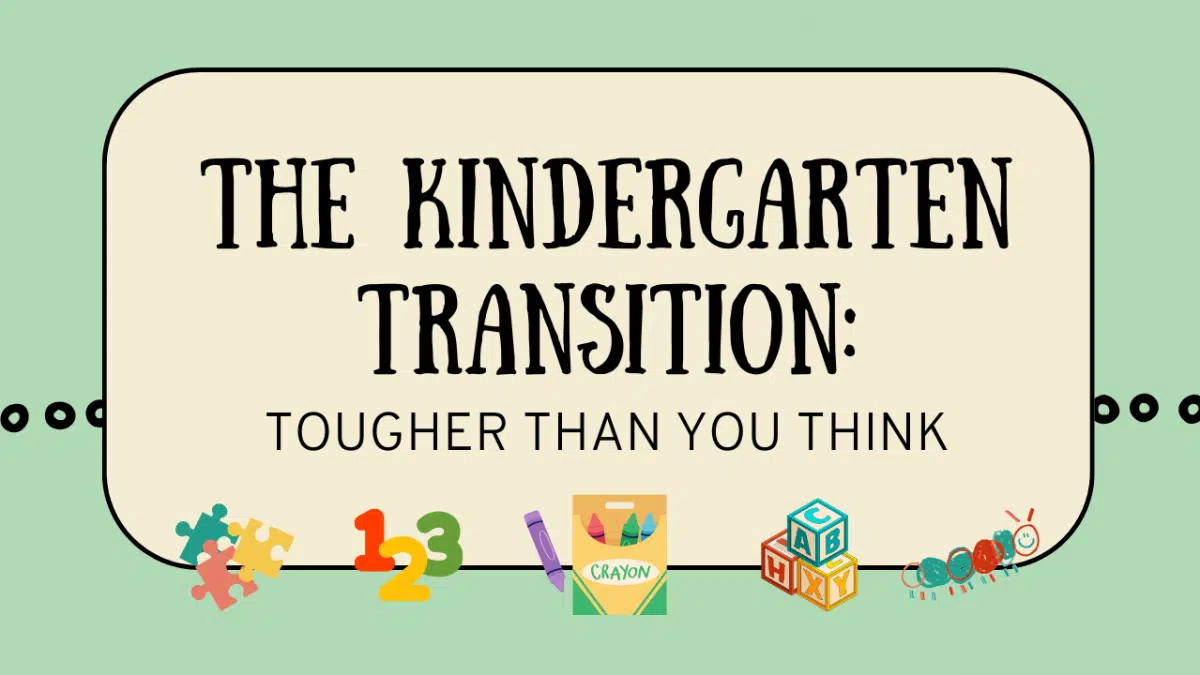 The Kindergarten Transition: Tougher Than You Think | AllMomDoes