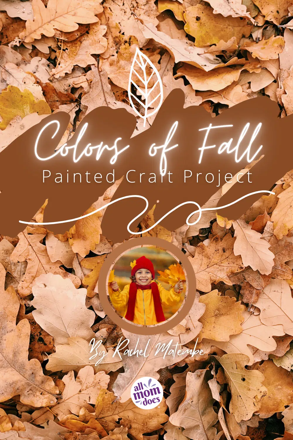Colors of Fall Painted Craft Project | AllMomDoes