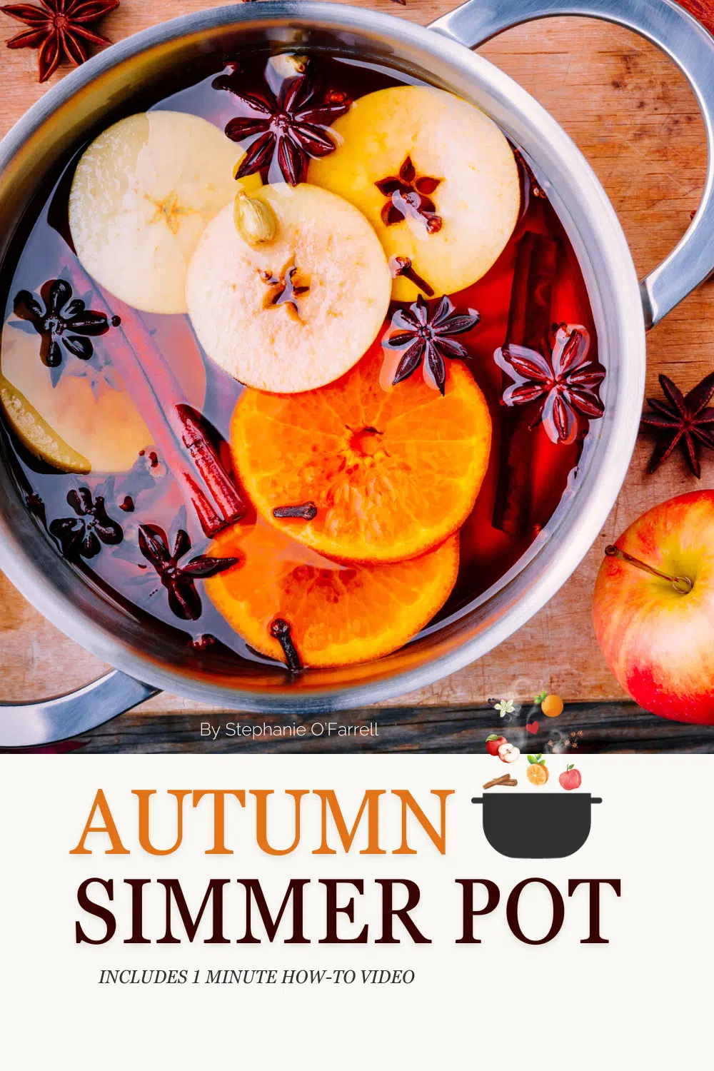 Autumn Simmer Pot + 1 Minute How To Video | AllMomDoes