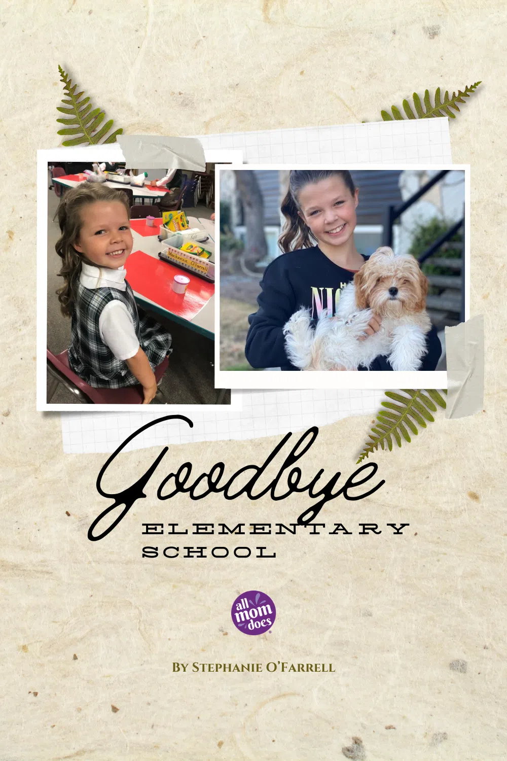 Goodbye Elementary School | AllMomDoes