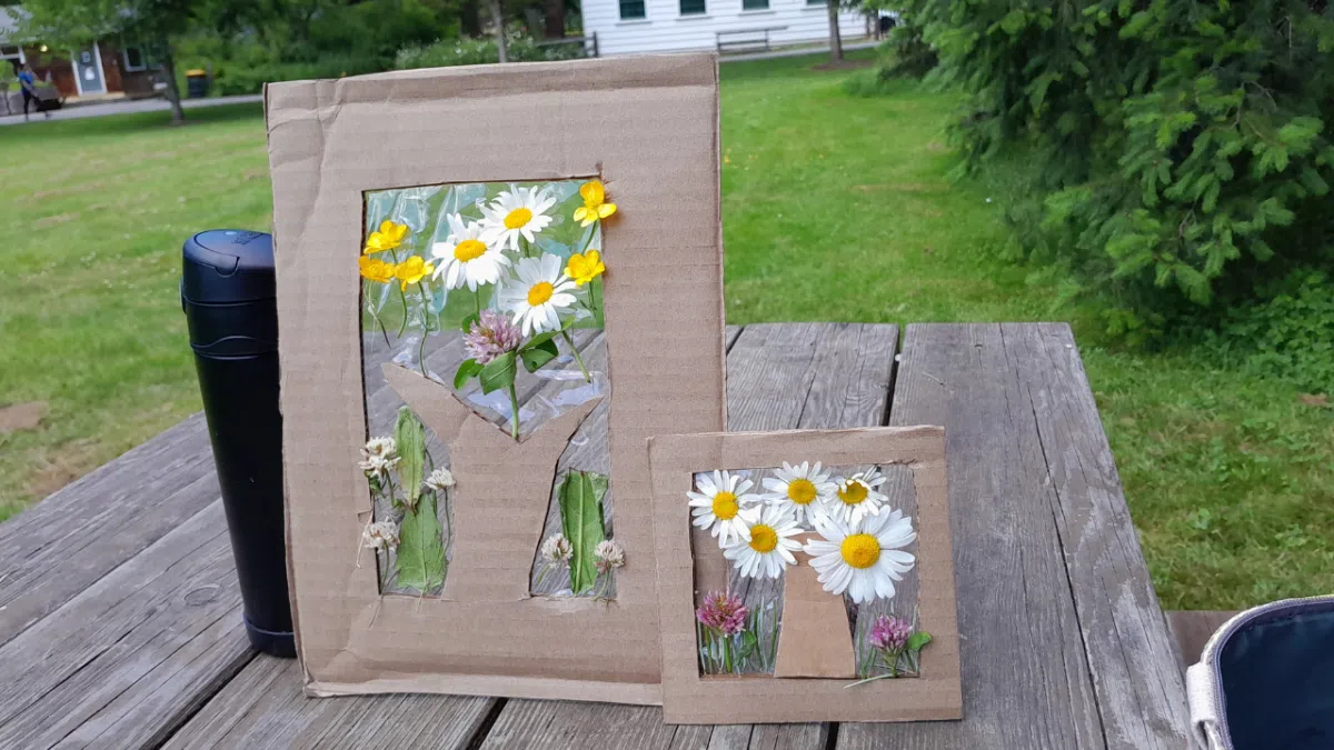 DIY Nature Frame | AllMomDoes
