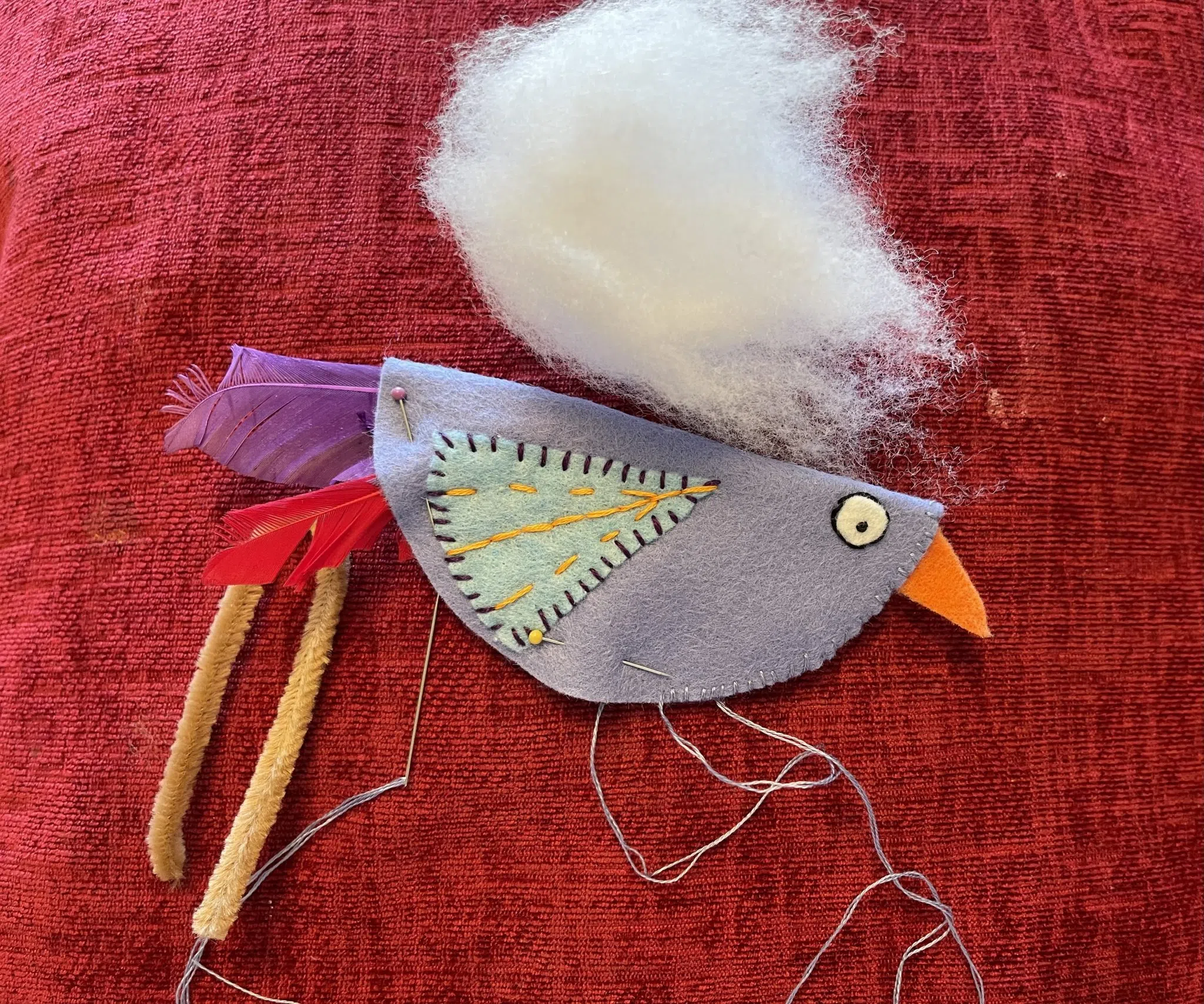 Sparrows DIY Fun Felt Craft | AllMomDoes