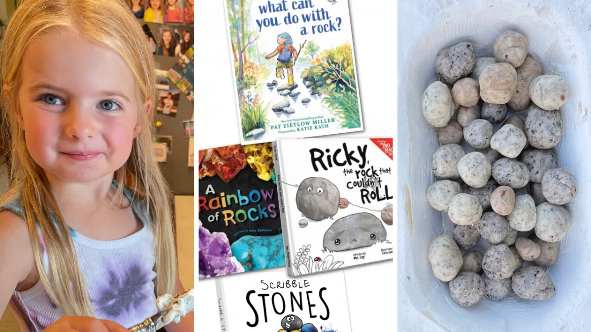 Books, Bible Lessons and Edible Rocks | AllMomDoes