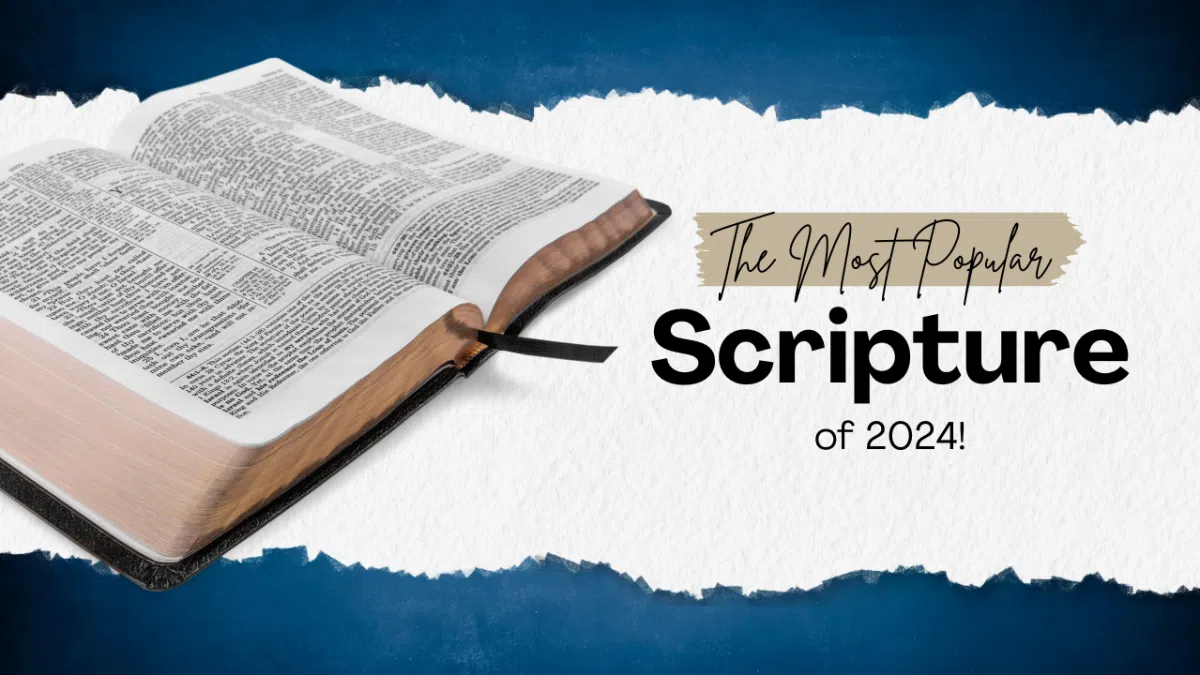 The Most Popular Scripture of 2024 Won’t Surprise You…But The Context Will | AllMomDoes